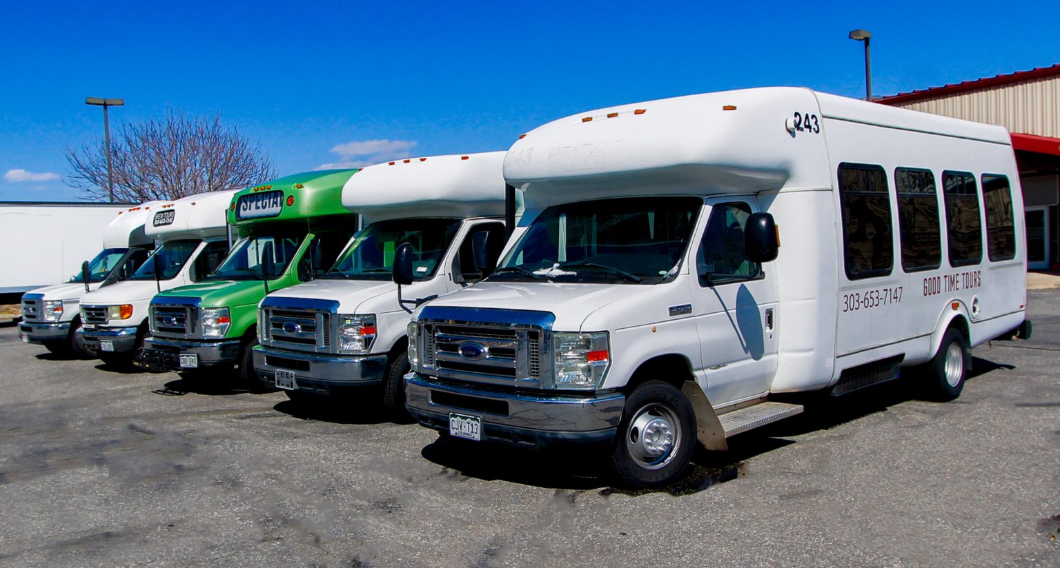 Bus and Rate Information | Denver Colorado | Good Time Tours